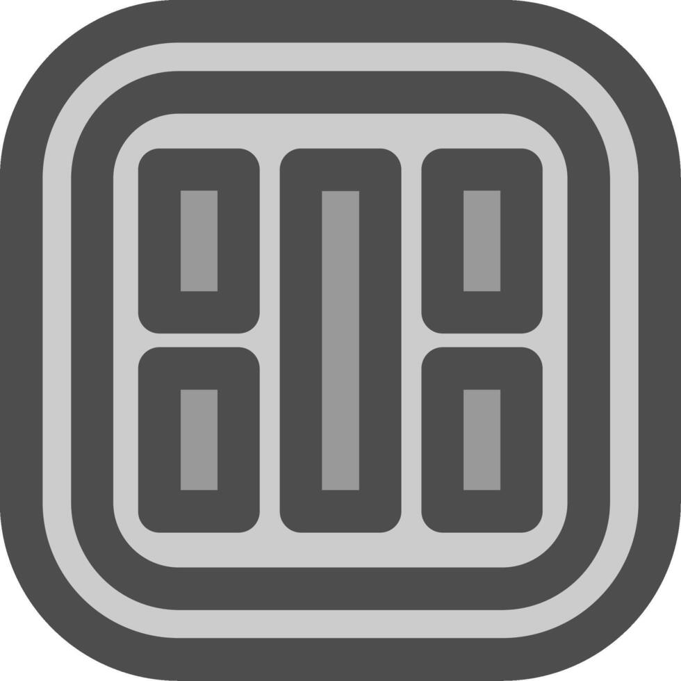 Layout Line Filled Greyscale Icon 41705359 Vector Art at Vecteezy
