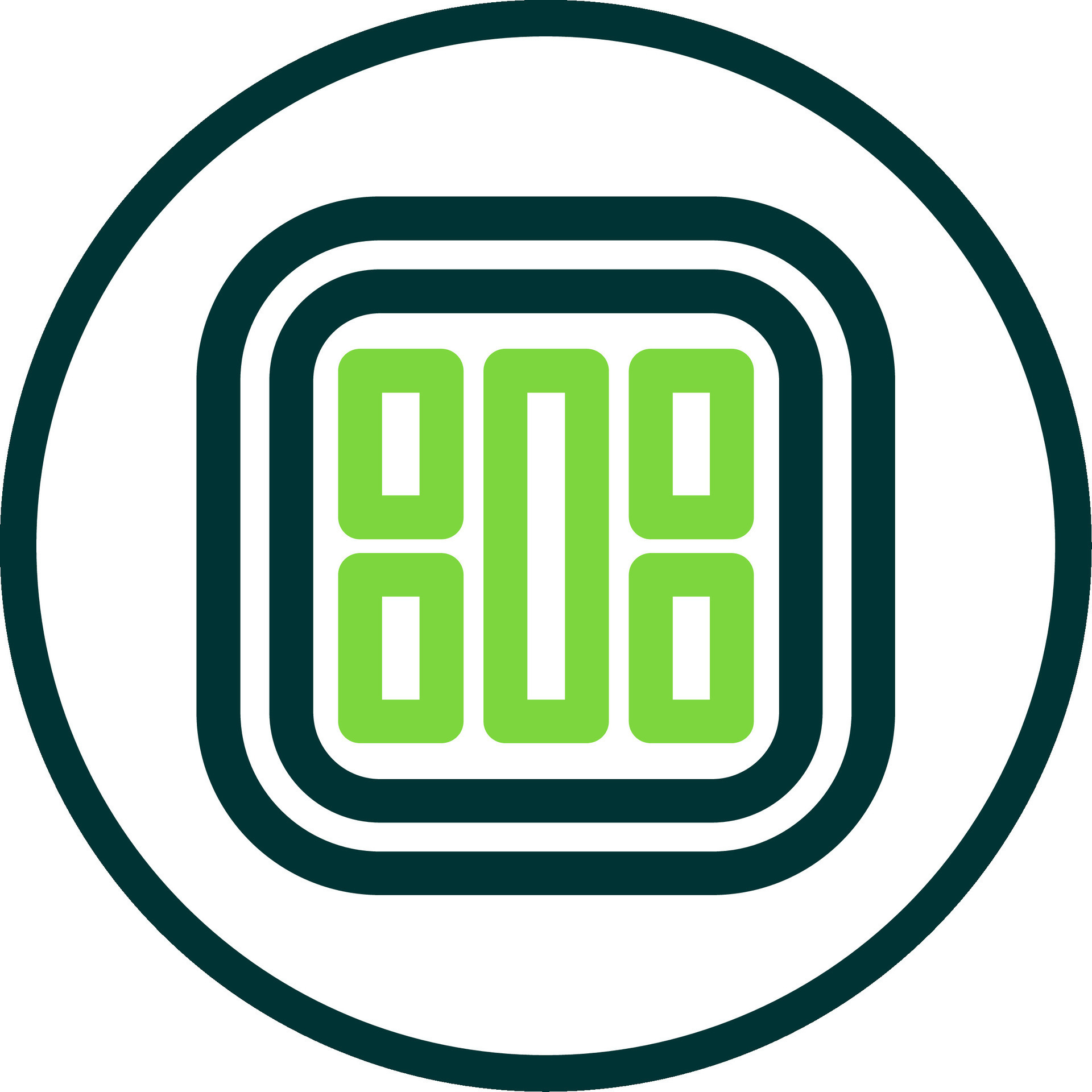 Layout Line Circle Icon 41705375 Vector Art At Vecteezy