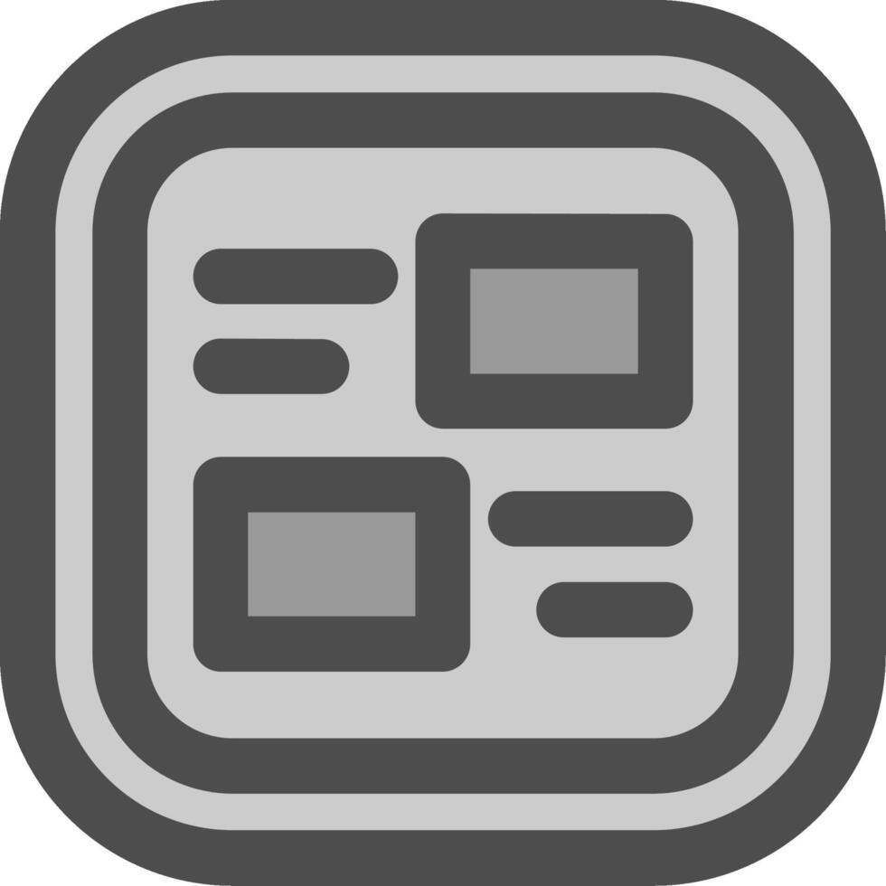Layout Line Filled Greyscale Icon 41705435 Vector Art at Vecteezy