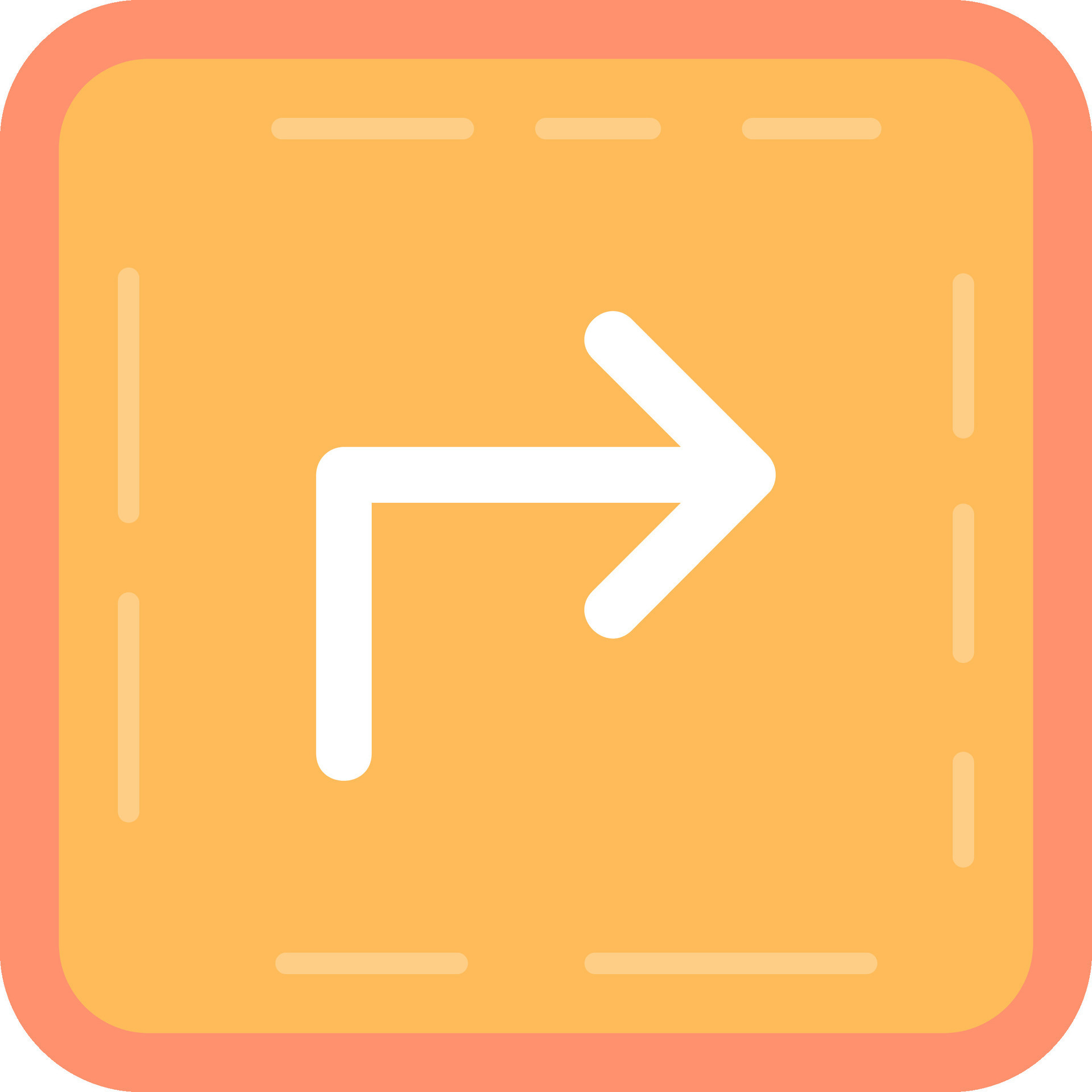 Turn Flat Light Icon 41706391 Vector Art at Vecteezy