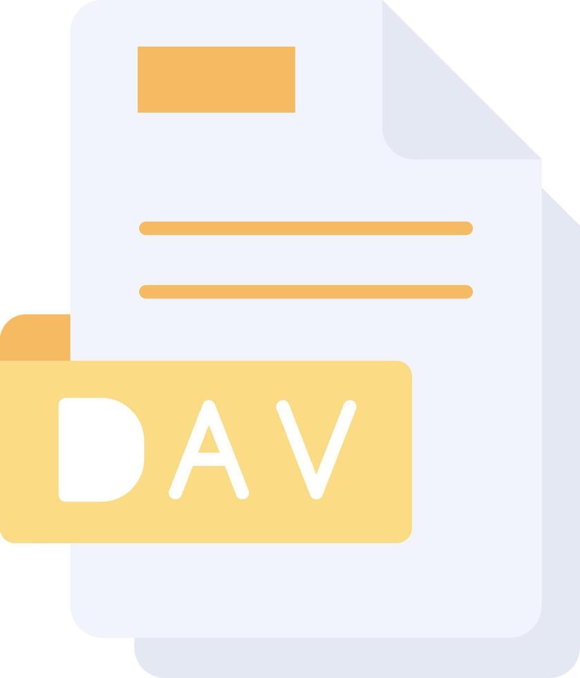 Dav Flat Light Icon 41706630 Vector Art at Vecteezy