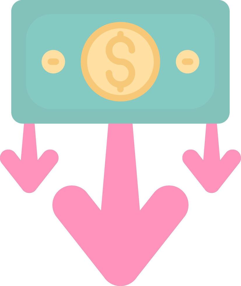 Decrease Flat Light Icon 41706850 Vector Art at Vecteezy