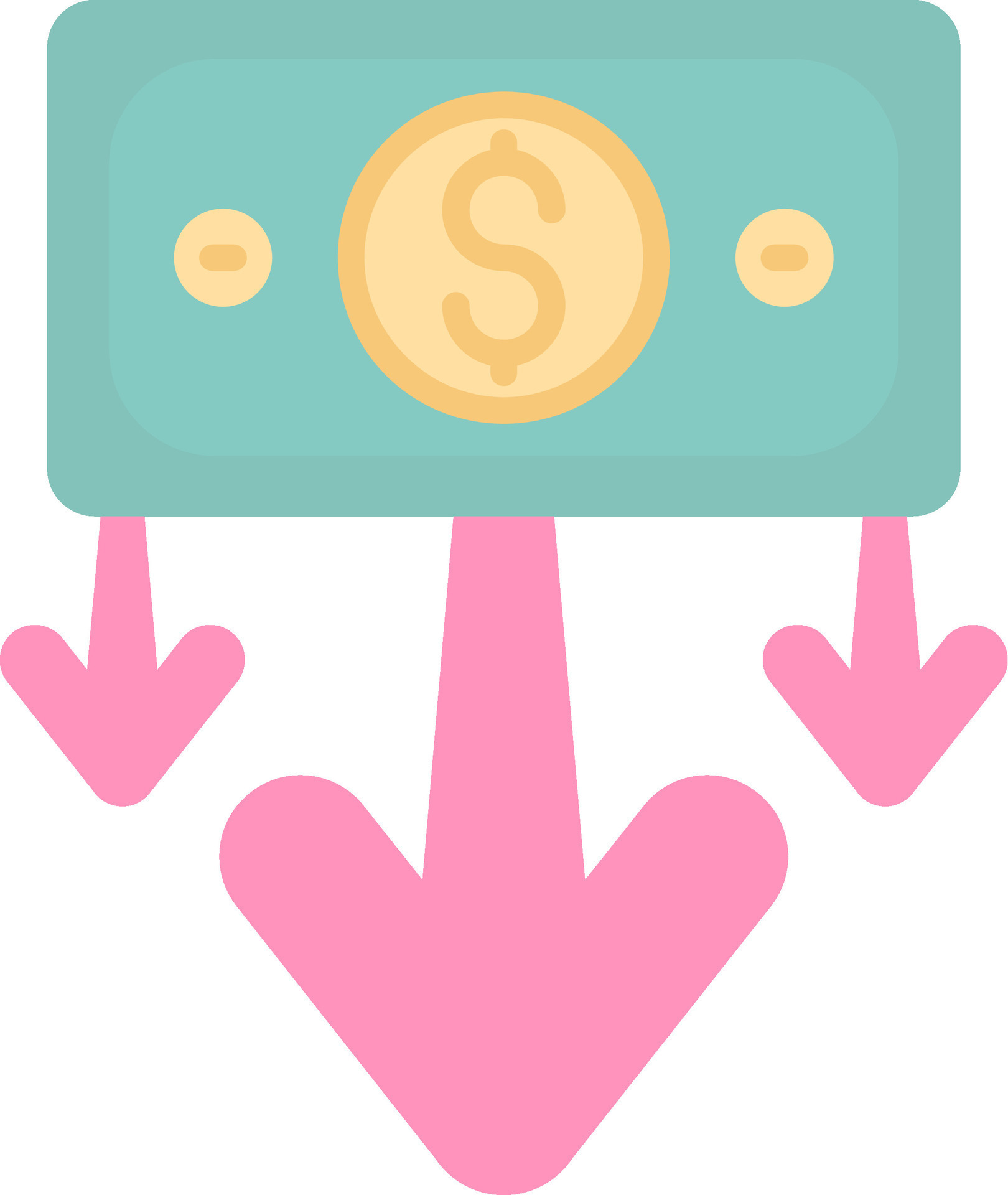 Decrease Flat Light Icon 41706850 Vector Art at Vecteezy