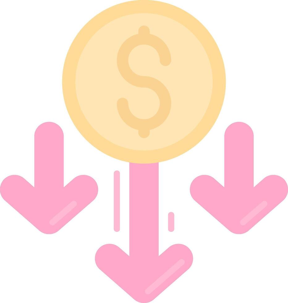 Decrease Flat Light Icon 41706891 Vector Art at Vecteezy