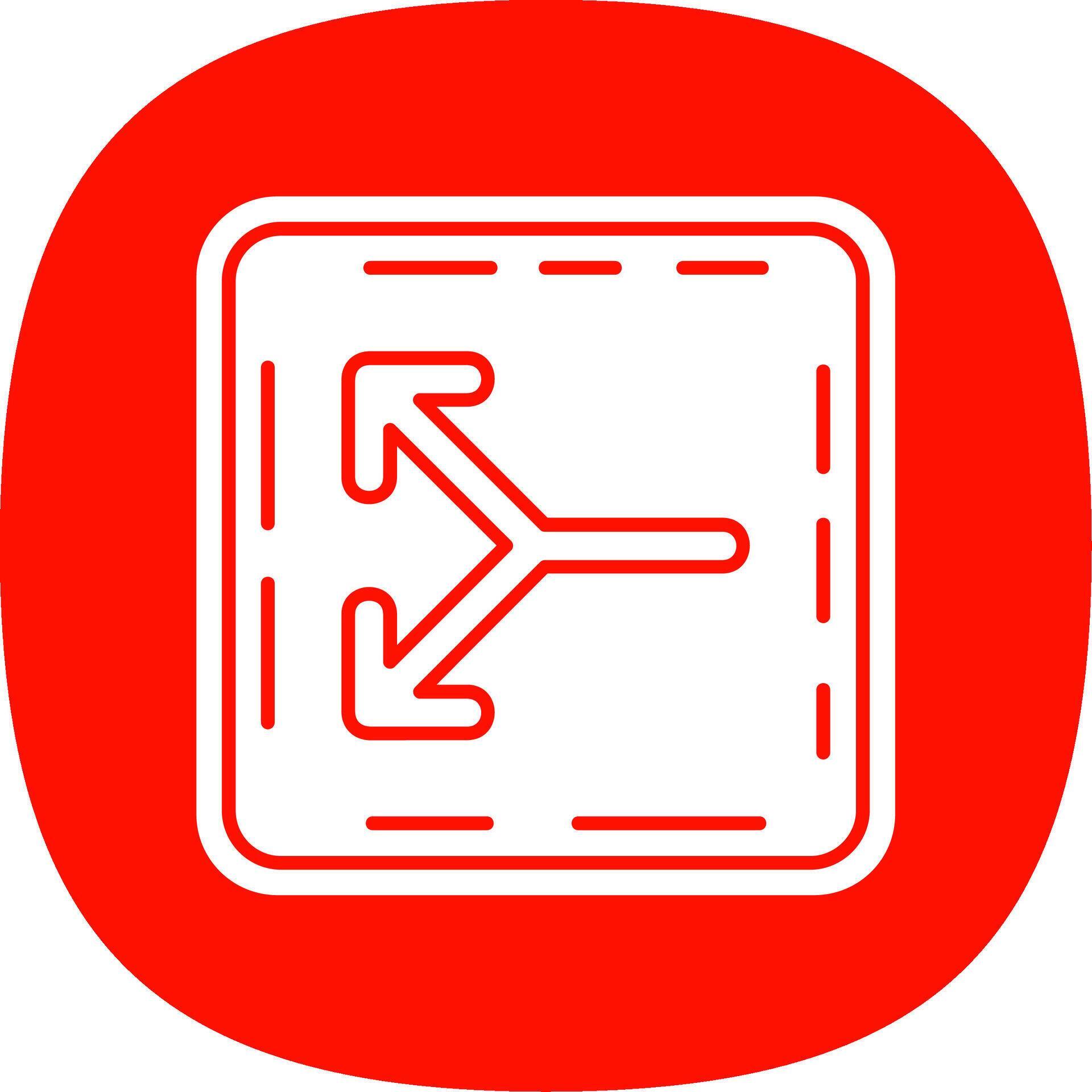 Split Glyph Curve Icon 41708661 Vector Art at Vecteezy