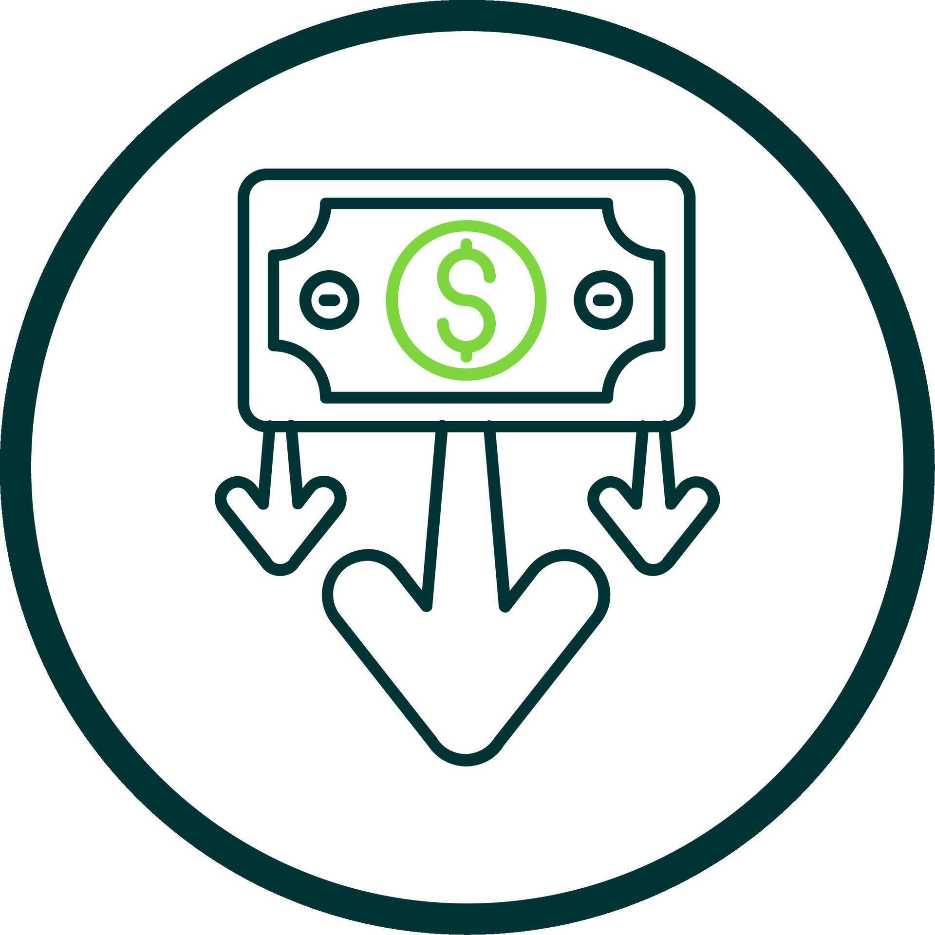 Decrease Line Circle Icon 41711528 Vector Art at Vecteezy