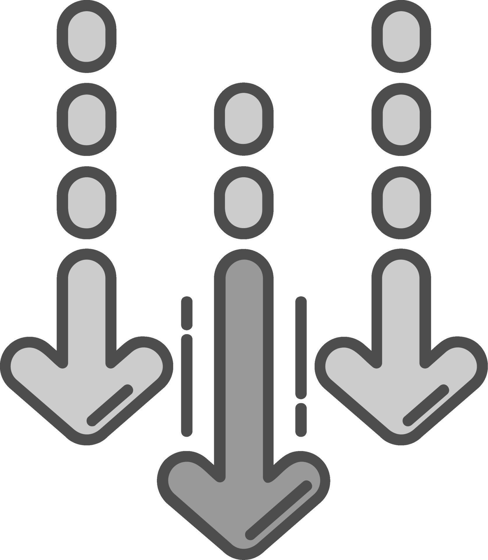 Decrease Line Filled Greyscale Icon 41711537 Vector Art at Vecteezy