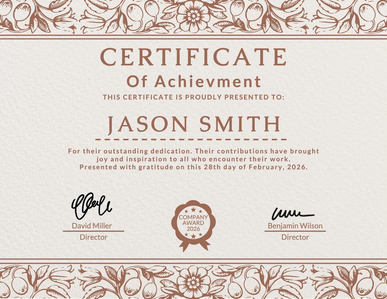 Certificate Templates to Edit & Download Free