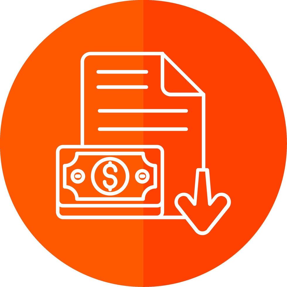 Decrease Line Red Circle Icon 41718986 Vector Art at Vecteezy