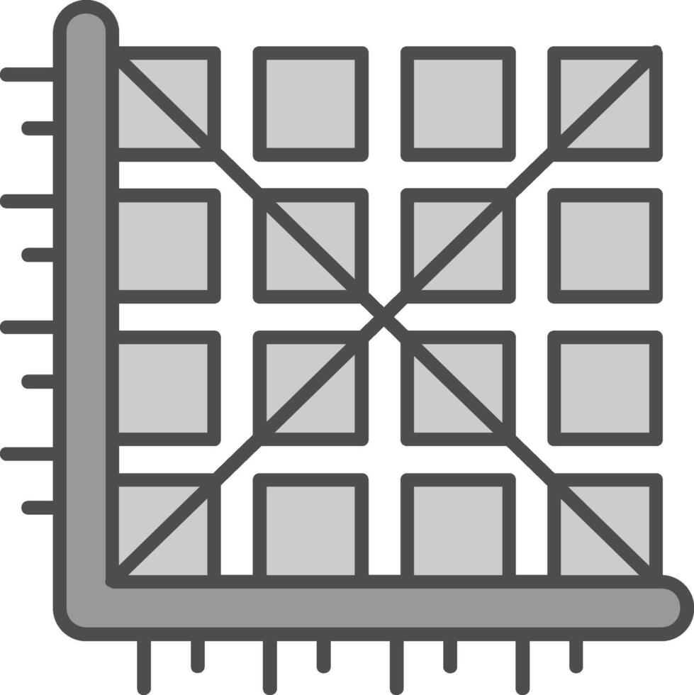 Matrix Line Filled Greyscale Icon 41719430 Vector Art at Vecteezy
