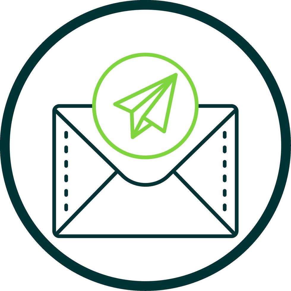 Send Line Circle Icon 41721917 Vector Art at Vecteezy