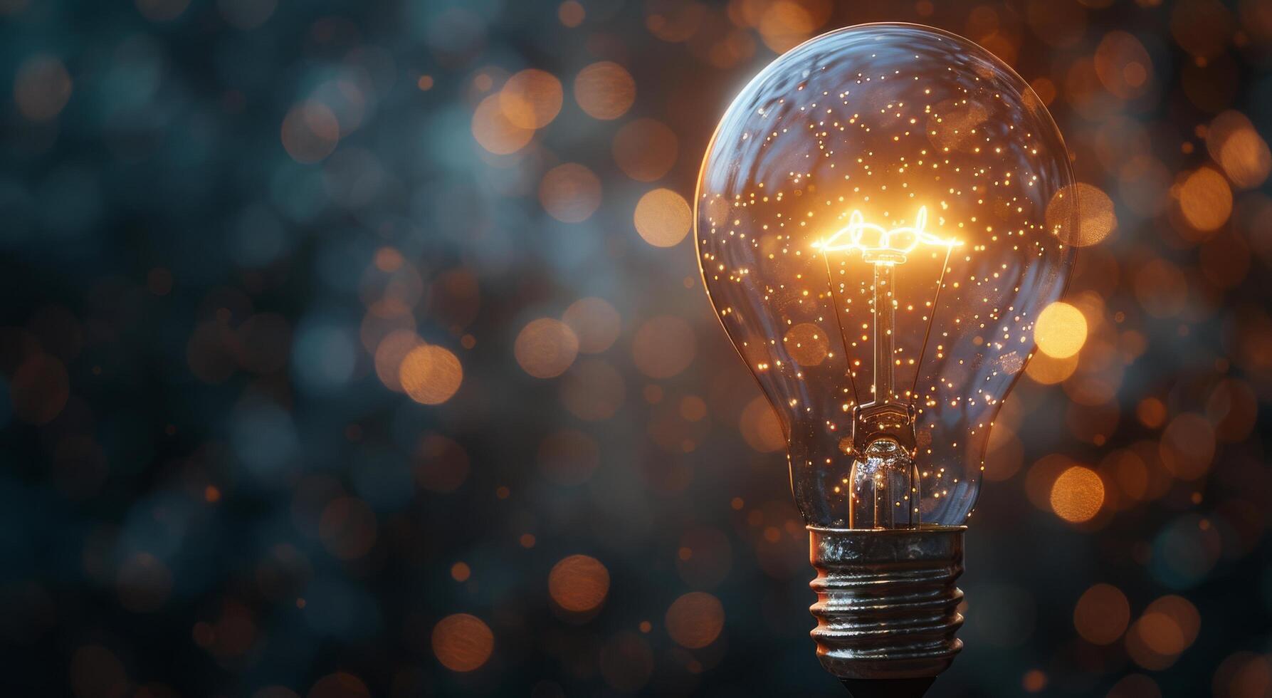 AI generated Glowing Light Bulb 41724606 Stock Photo at Vecteezy