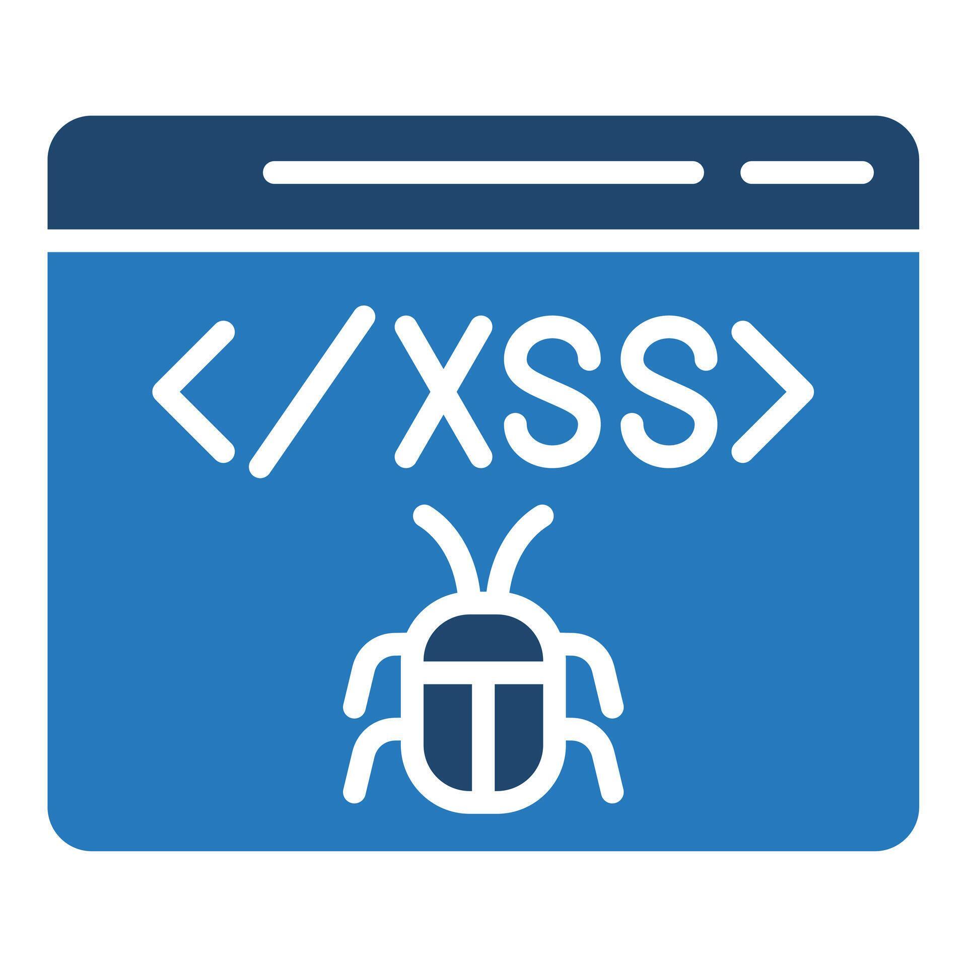 Cross-Site Scripting icon vector illustration 41731198 Vector Art at ...