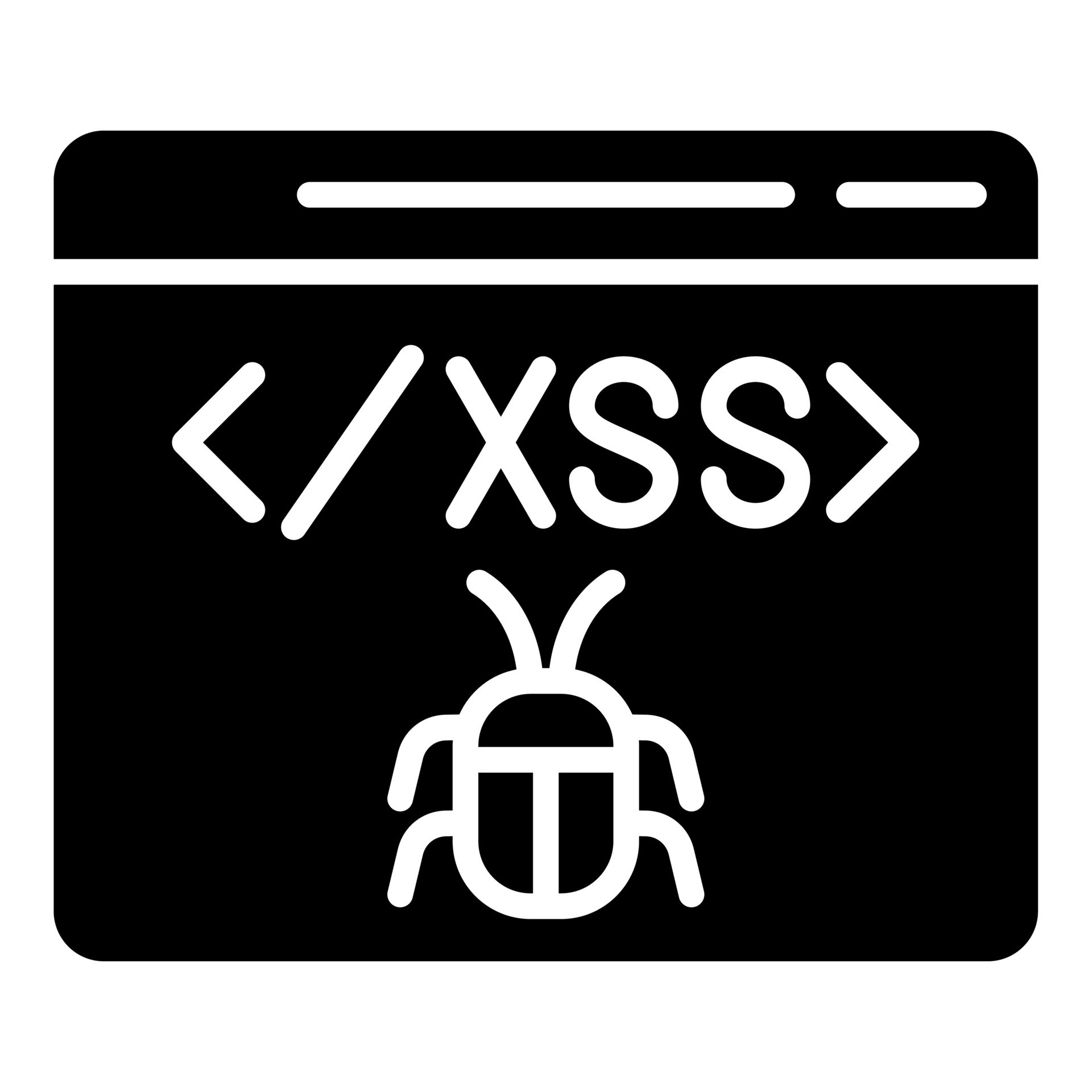 Cross-Site Scripting icon vector illustration 41731204 Vector Art at ...