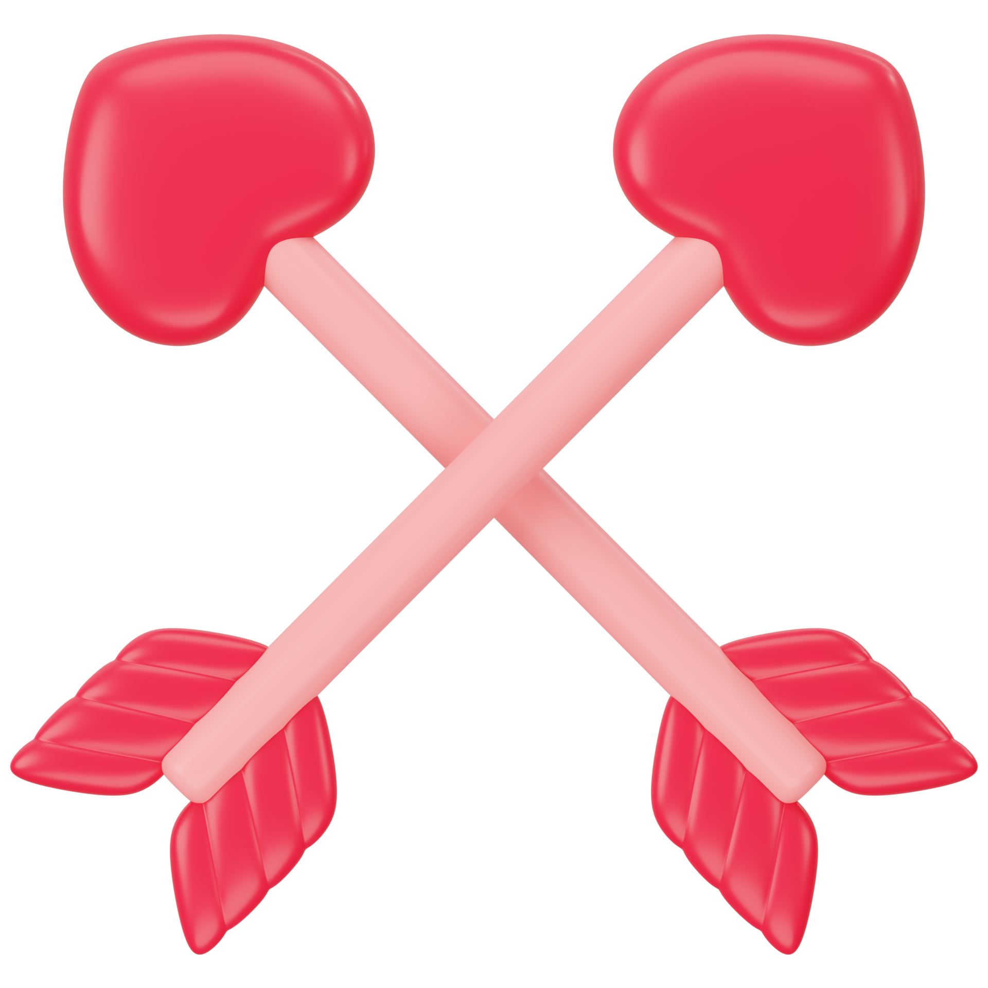 Red heart arrow 3d icon rendering 41733774 PNG Red heart arrow 3d icon rendering 41733774 PNG
