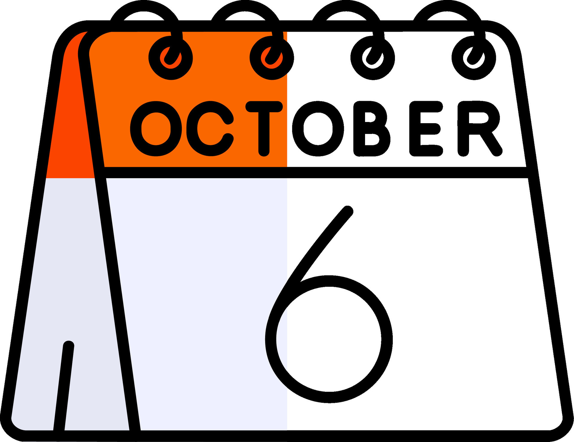 6th of October Filled Half Cut Icon 41740557 Vector Art at Vecteezy