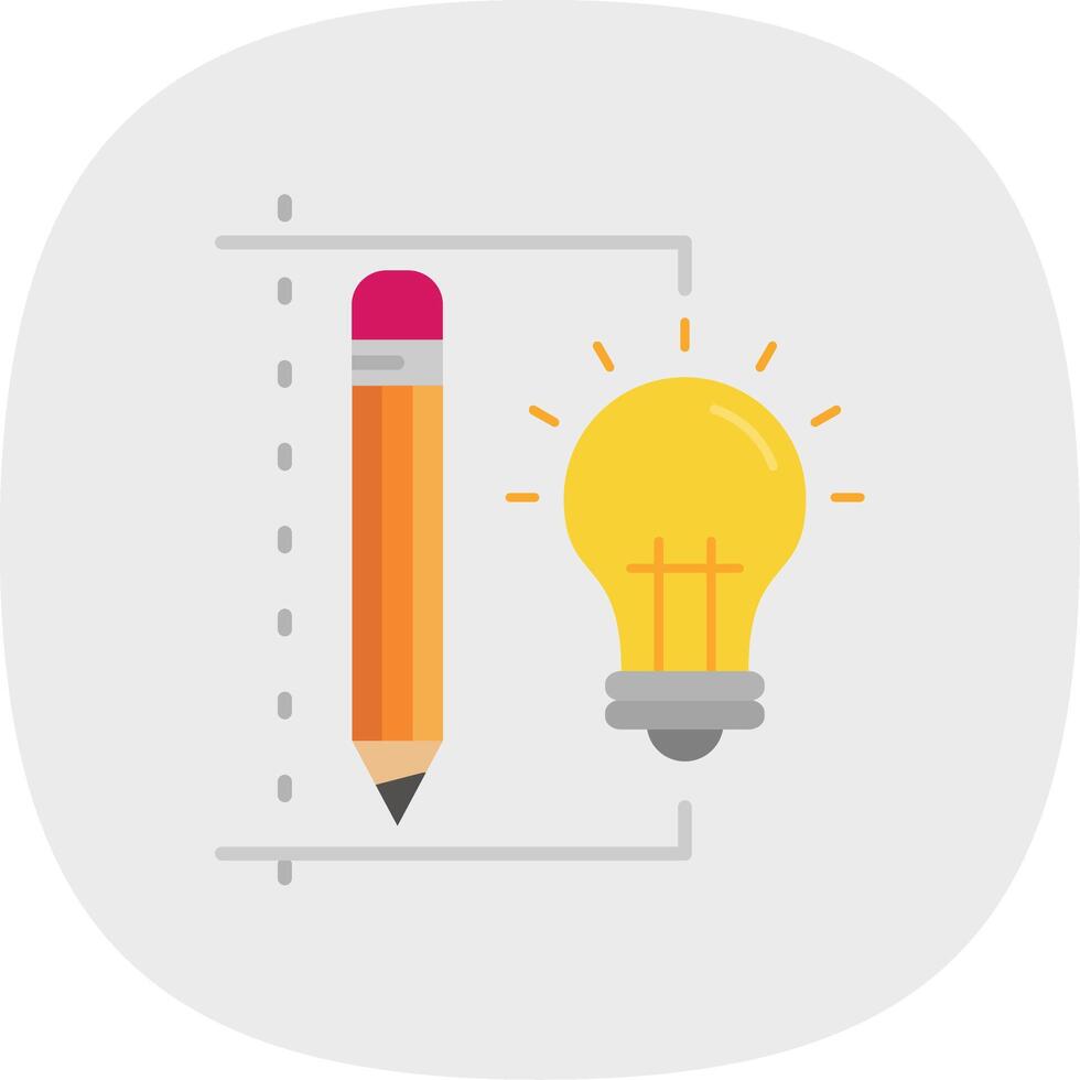 Design process Flat Curve Icon 41747047 Vector Art at Vecteezy