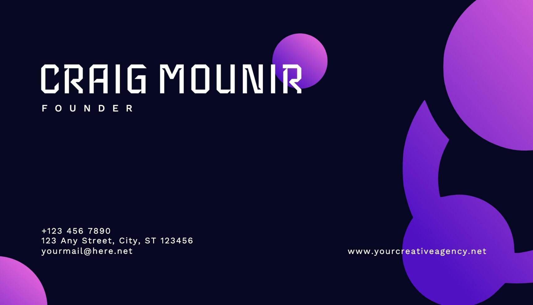 Minimalist Creative Agency Business Cards Template 41769042 Template Minimalist Creative Agency Business Cards Template 41769042 Template