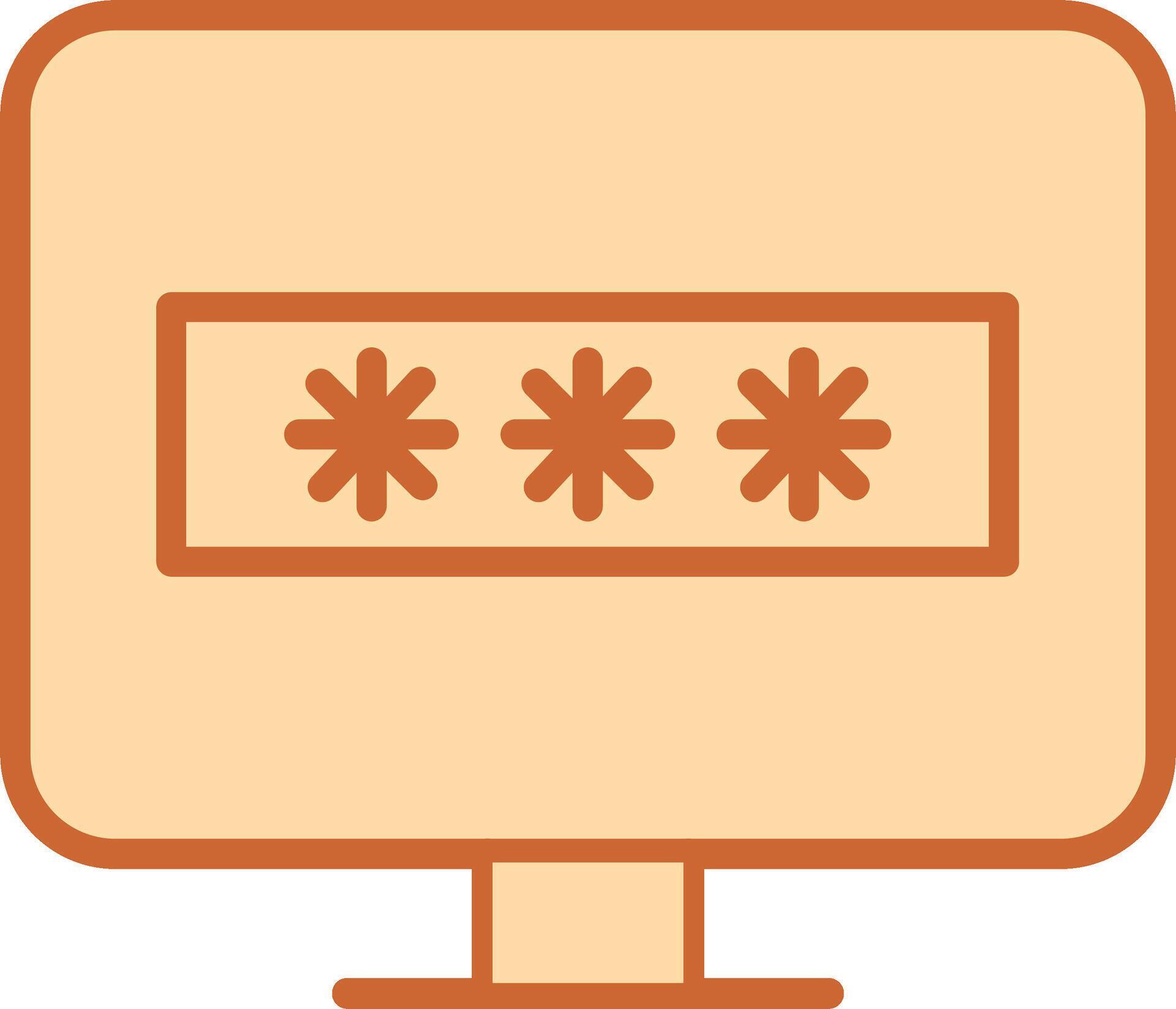 System Password Vector Icon 41774715 Vector Art At Vecteezy