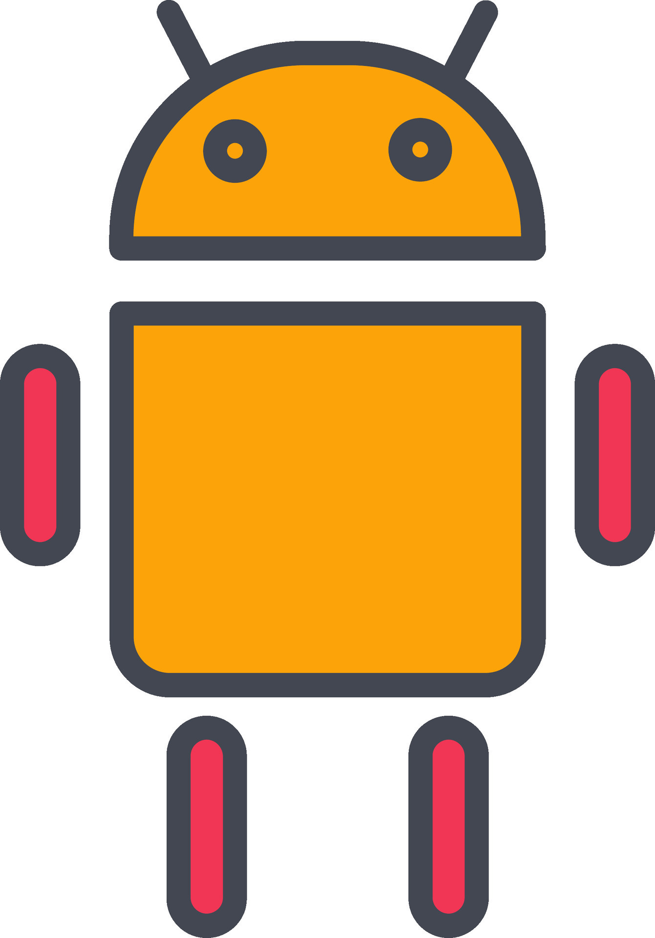 Android Vector Icon 41786323 Vector Art at Vecteezy