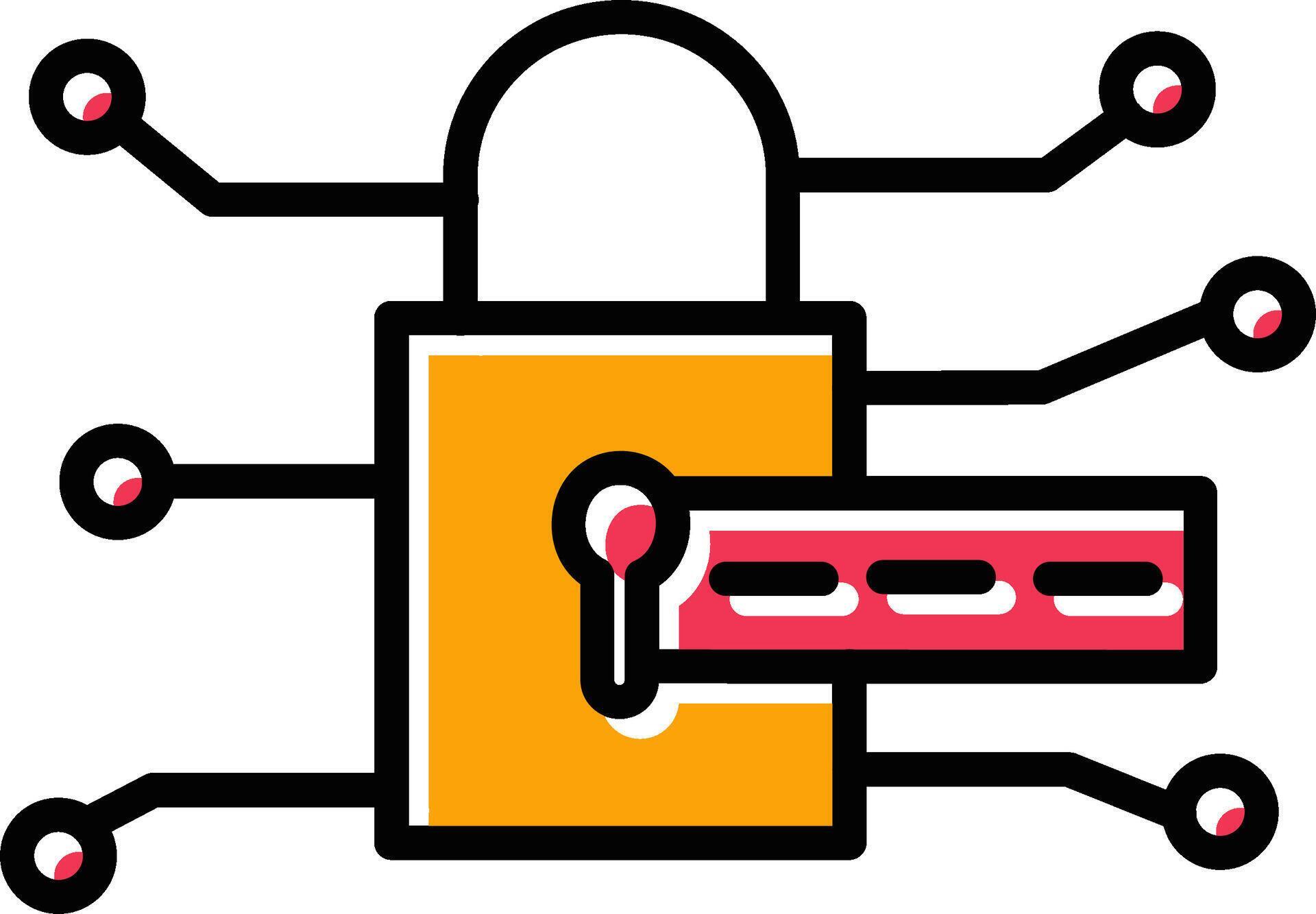 Passcode Lock II Vector Icon 41787239 Vector Art at Vecteezy