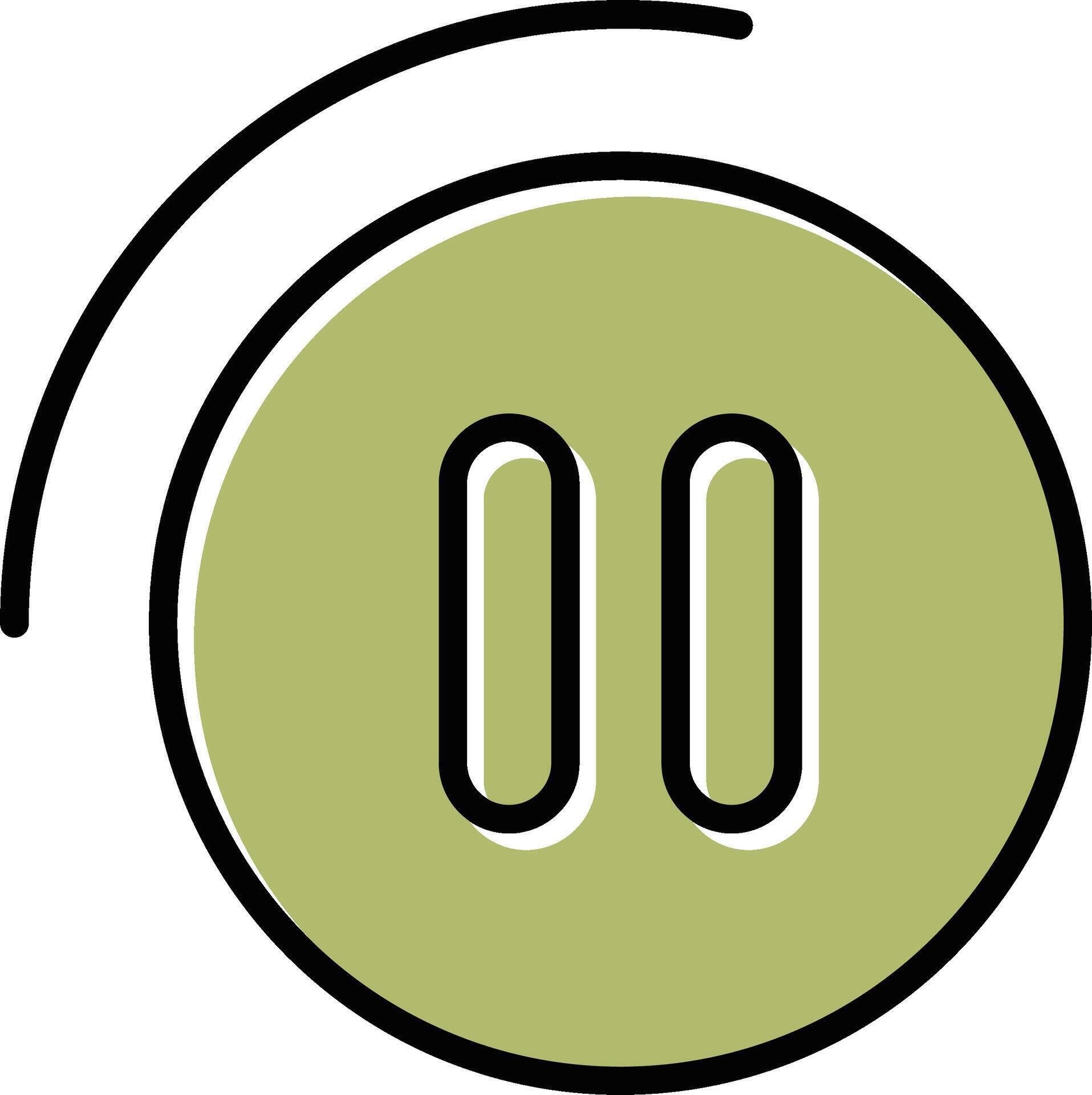 Pause Button Vector Icon 41789457 Vector Art at Vecteezy