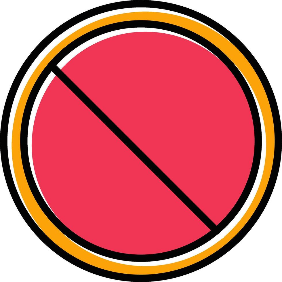 Prohibited Vector Icon 41789702 Vector Art at Vecteezy