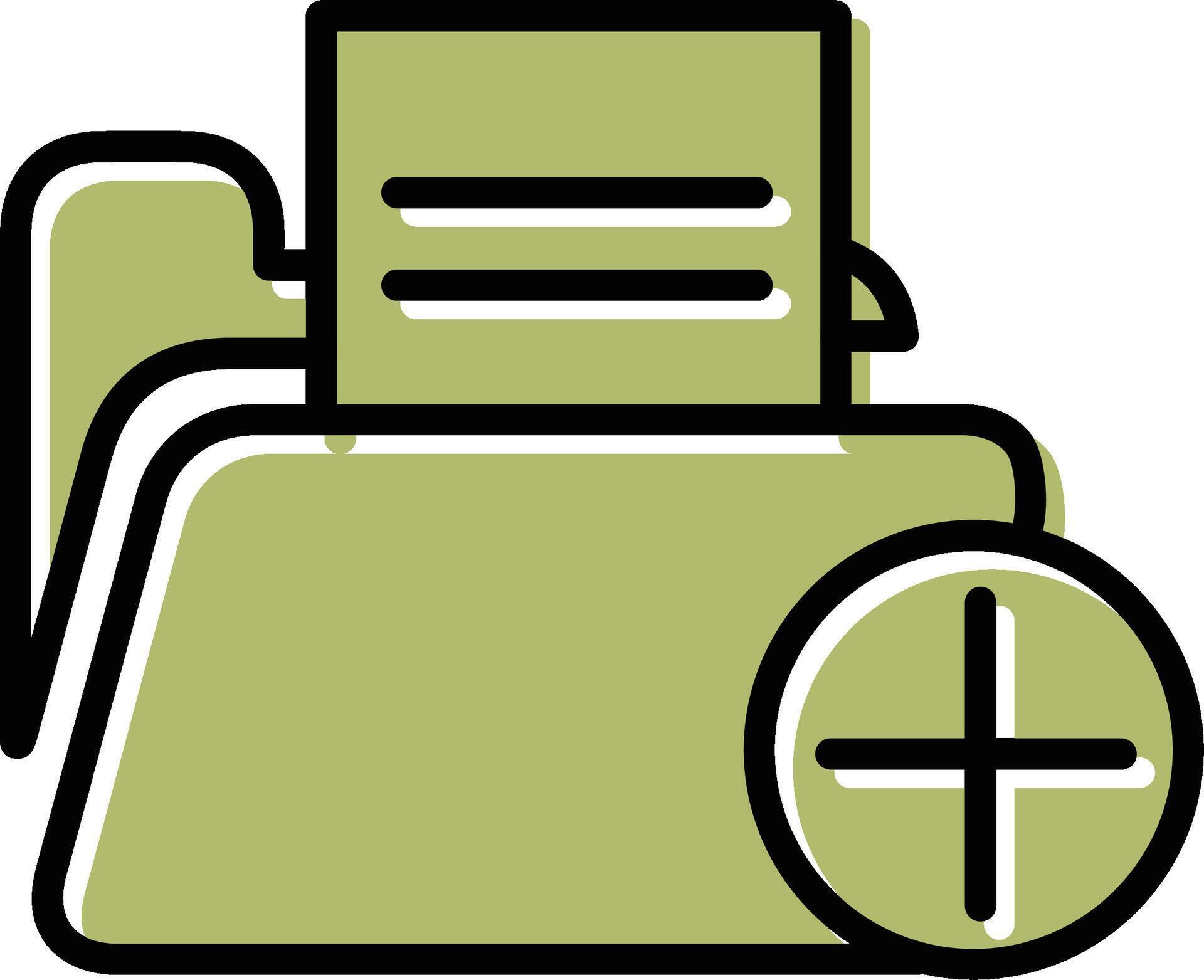 Create Folder Vector Icon 41792484 Vector Art at Vecteezy