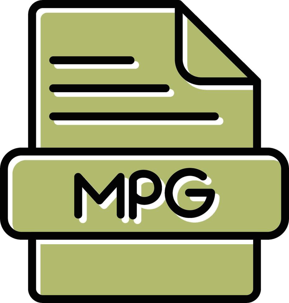 MPG Vector Icon 41793231 Vector Art at Vecteezy