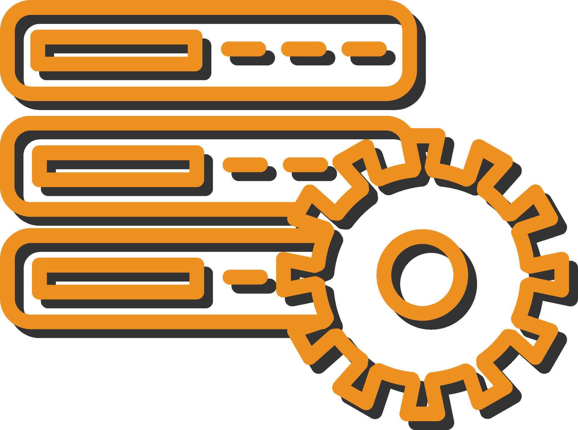 Database Setting Vector Icon 41793767 Vector Art at Vecteezy