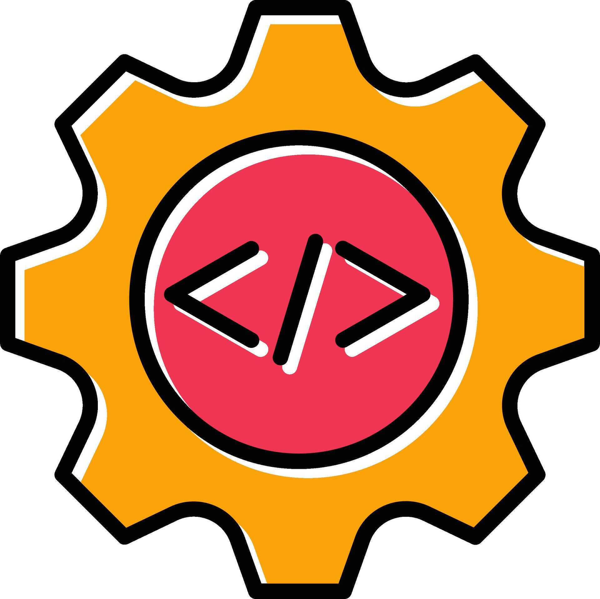 Coding Gear Vector Icon 41794313 Vector Art at Vecteezy