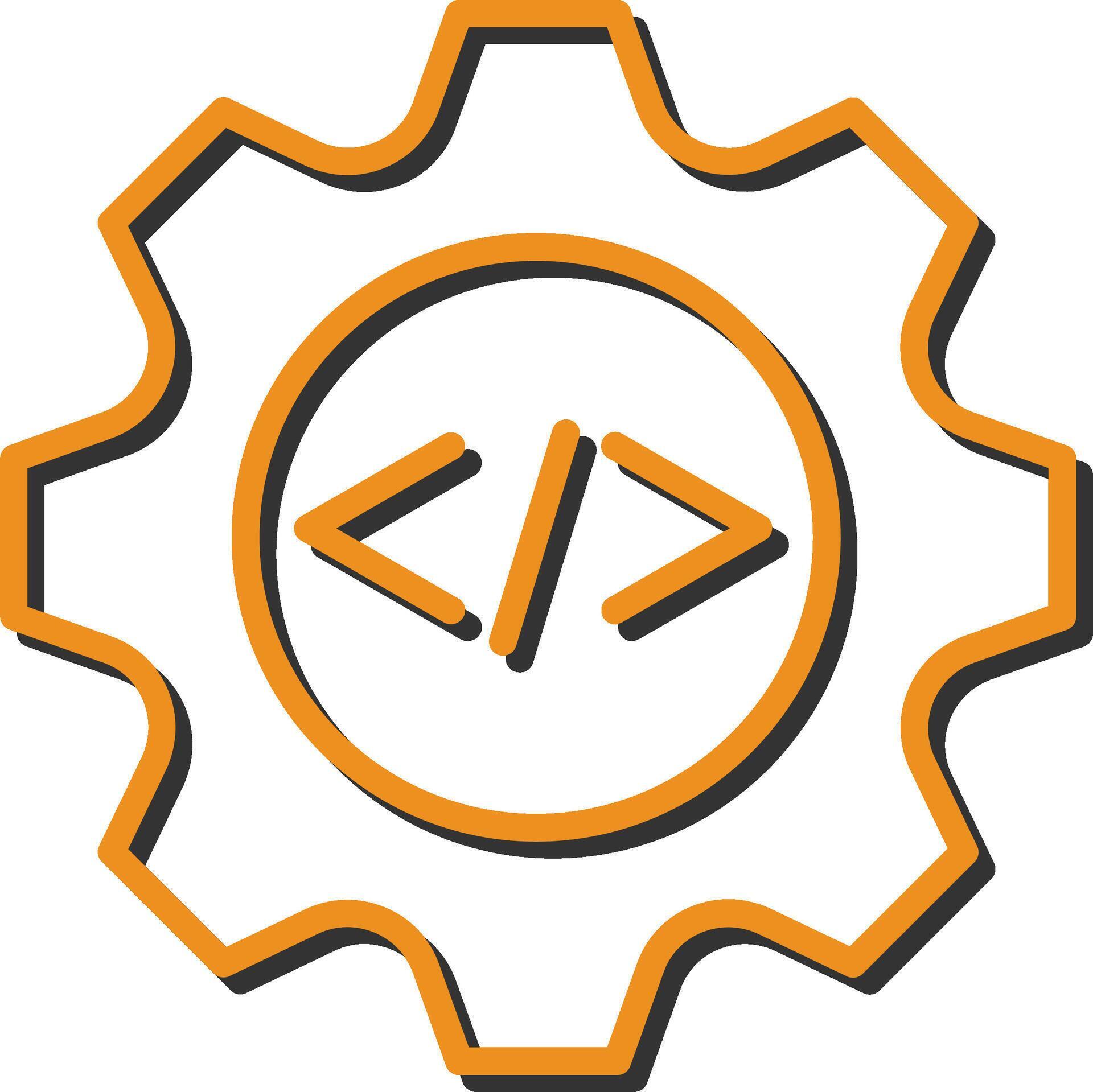 Coding Gear Vector Icon 41794437 Vector Art at Vecteezy