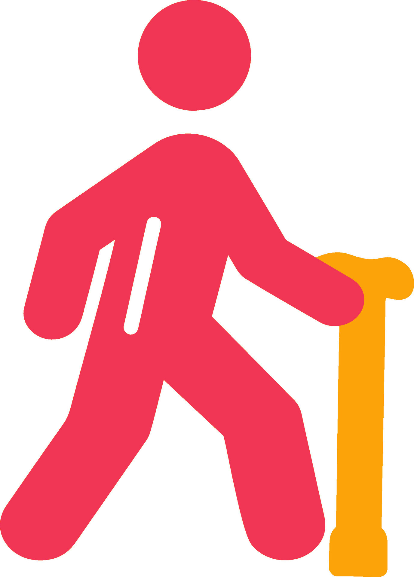 Walking Stick Vector Icon 41798614 Vector Art At Vecteezy