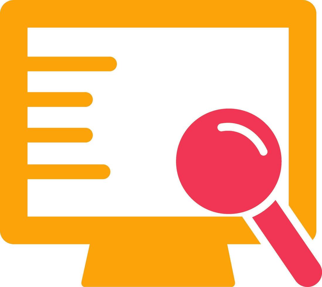 Computer Search Vector Icon 41798921 Vector Art at Vecteezy