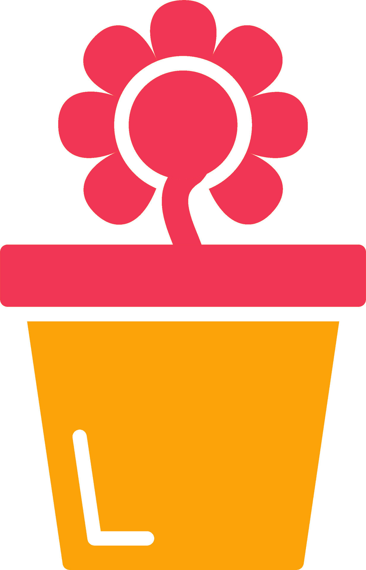 Flower Pot Vector Icon 41801919 Vector Art At Vecteezy