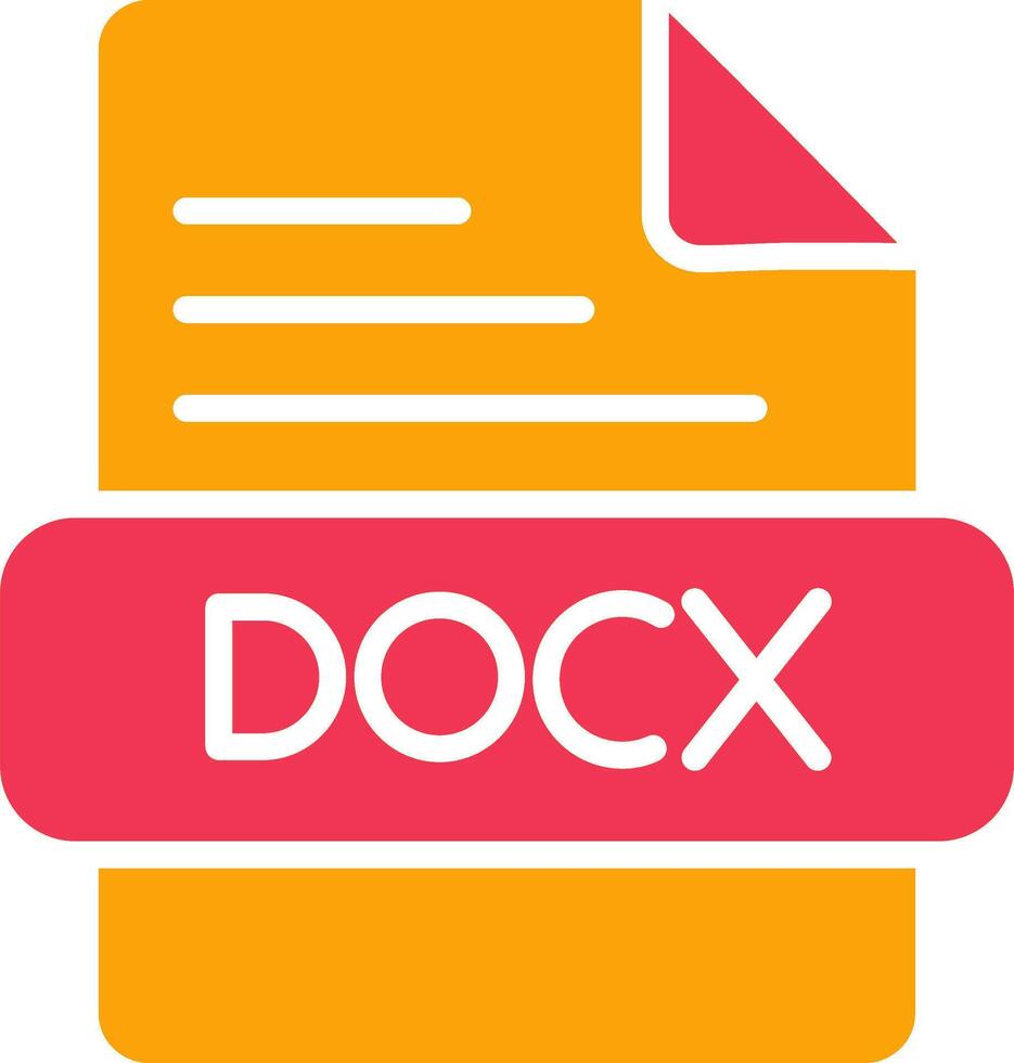 DOCX Vector Icon 41802224 Vector Art at Vecteezy
