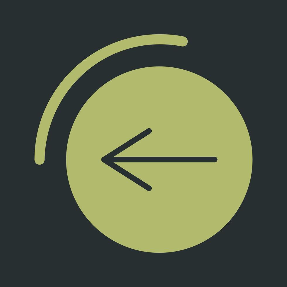 Back Button Vector Icon 41806563 Vector Art at Vecteezy