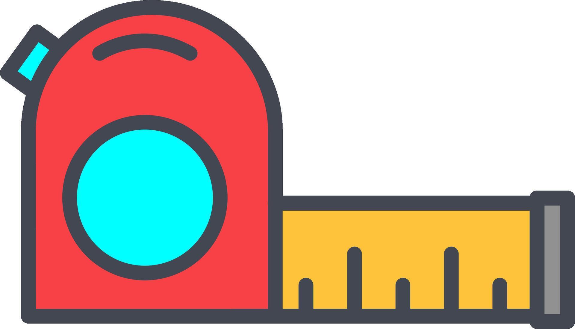 Measuring Tape Vector Icon 41814838 Vector Art at Vecteezy