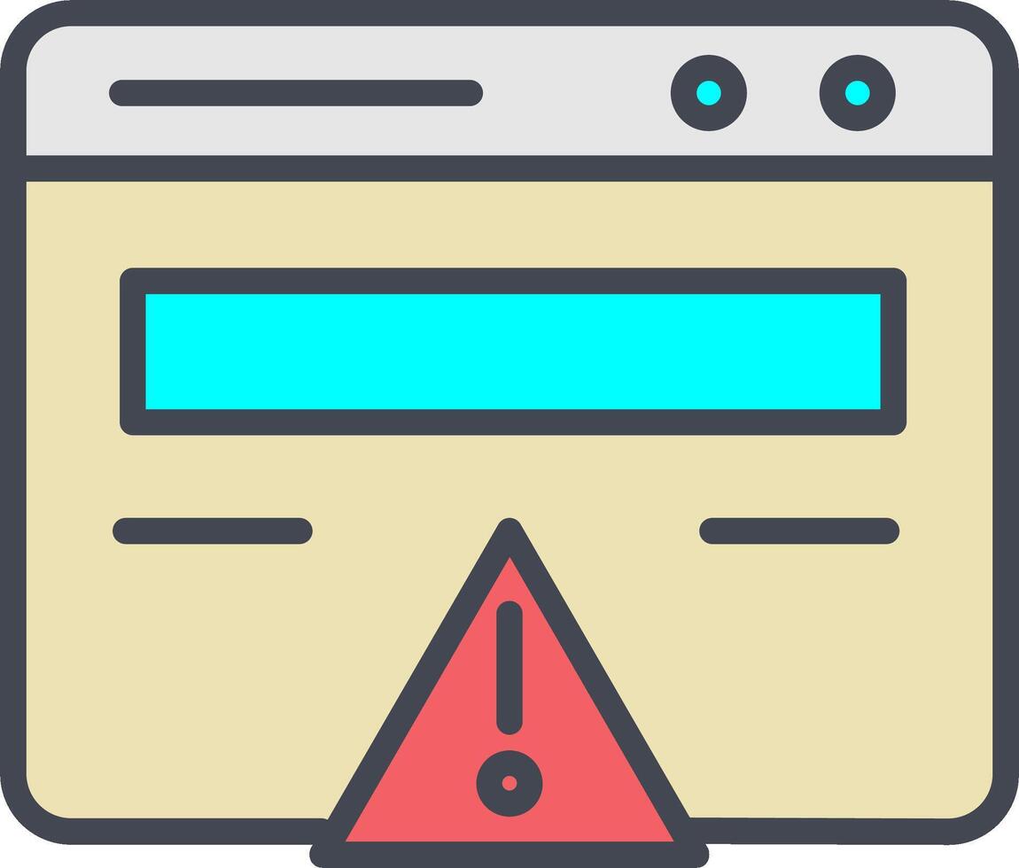 Web Error Vector Icon 41815991 Vector Art at Vecteezy