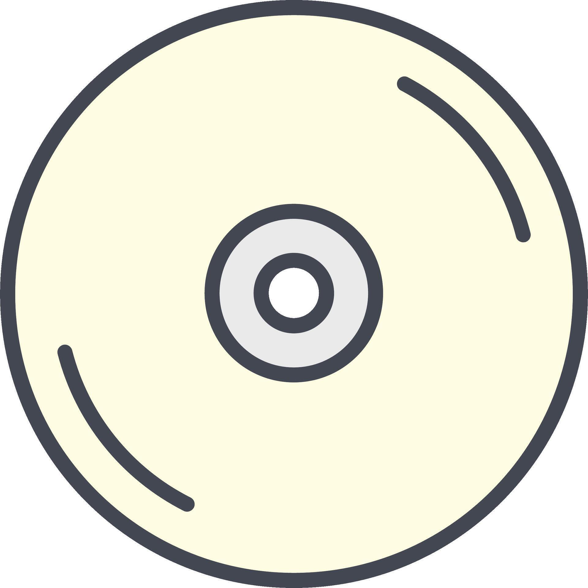 CD Vector Icon 41816968 Vector Art at Vecteezy