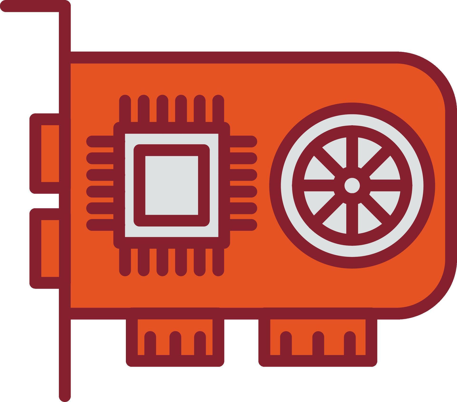 GPU Vector Icon 41822873 Vector Art at Vecteezy