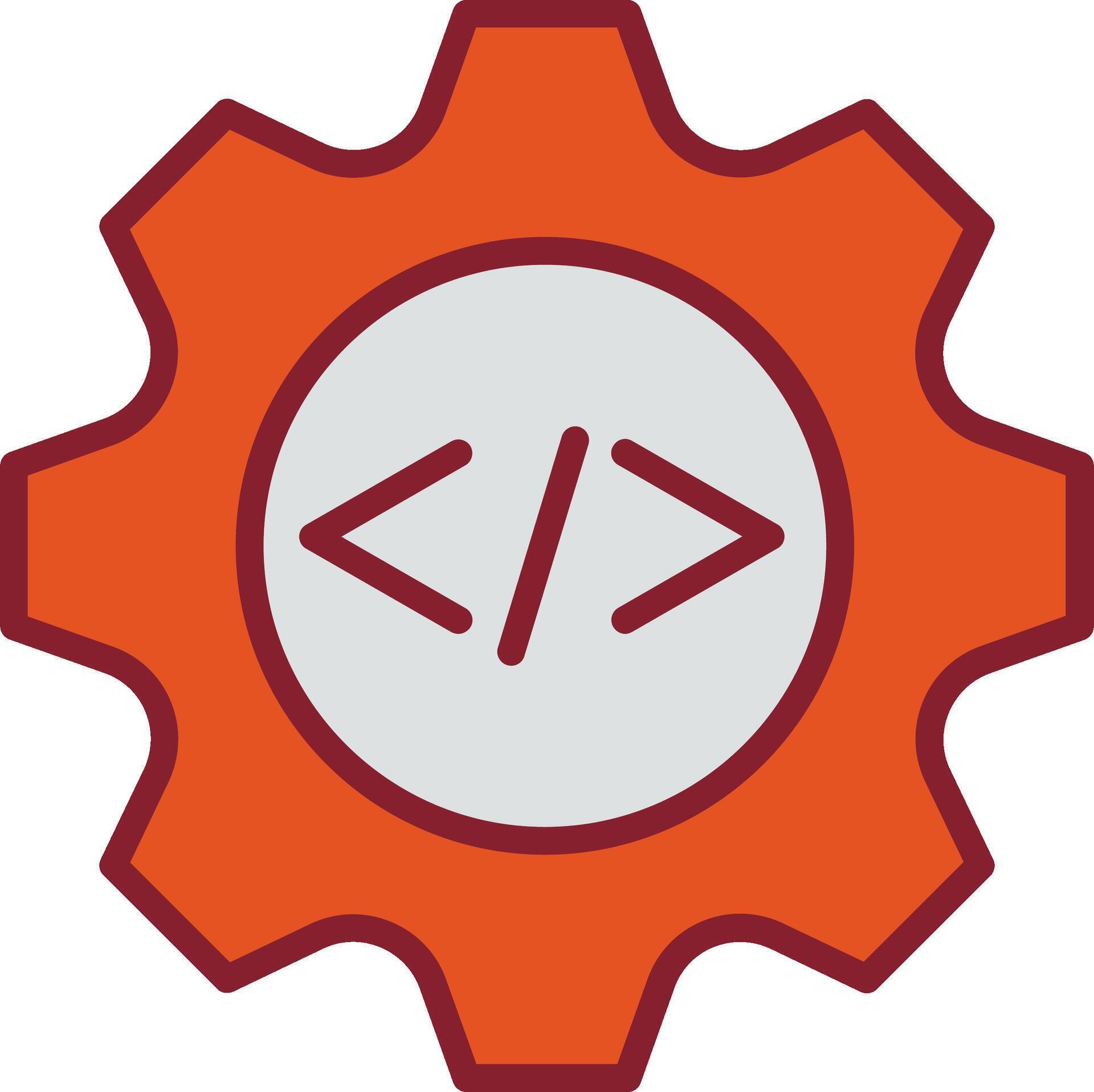 Coding Gear Vector Icon 41823601 Vector Art at Vecteezy