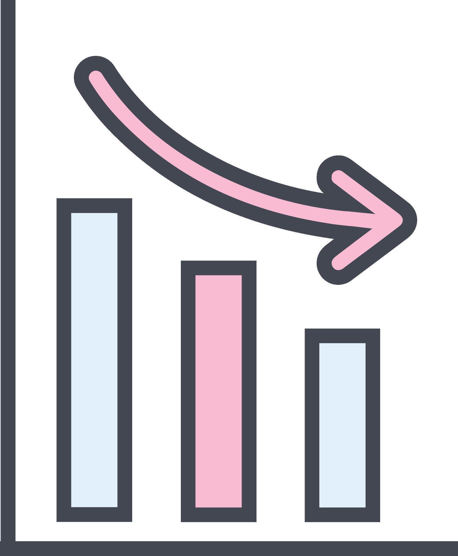 Decrease Vector Icon 41825871 Vector Art at Vecteezy