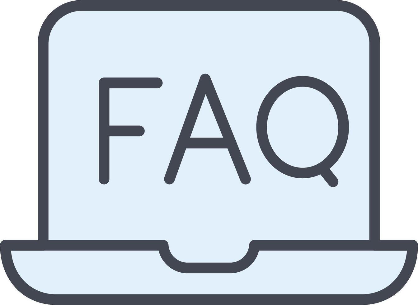 FAQ Vector Icon 41828144 Vector Art at Vecteezy