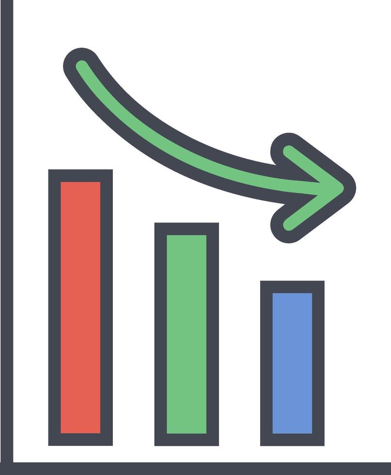 Decrease Vector Icon 41829758 Vector Art at Vecteezy