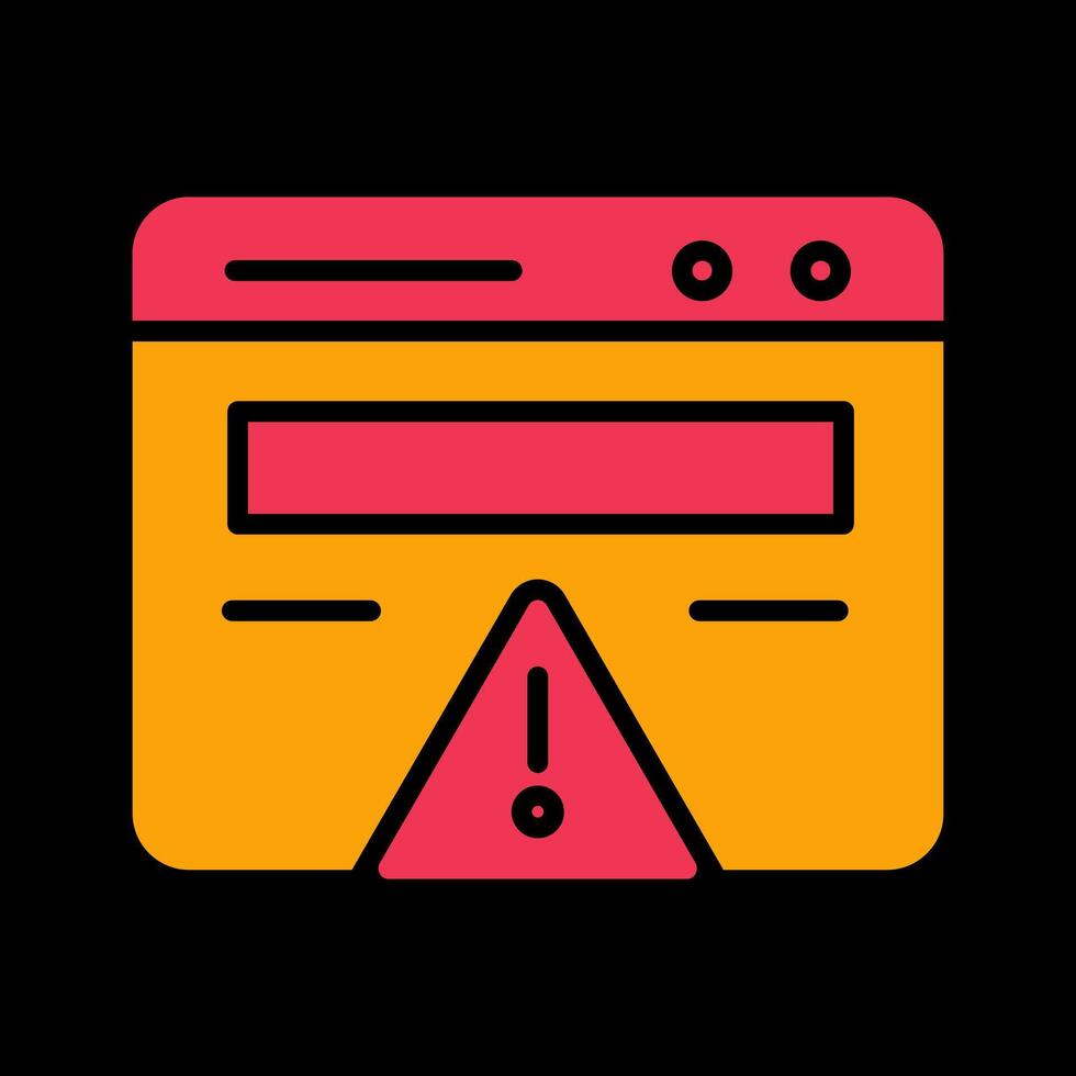 Web Error Vector Icon 41835247 Vector Art at Vecteezy