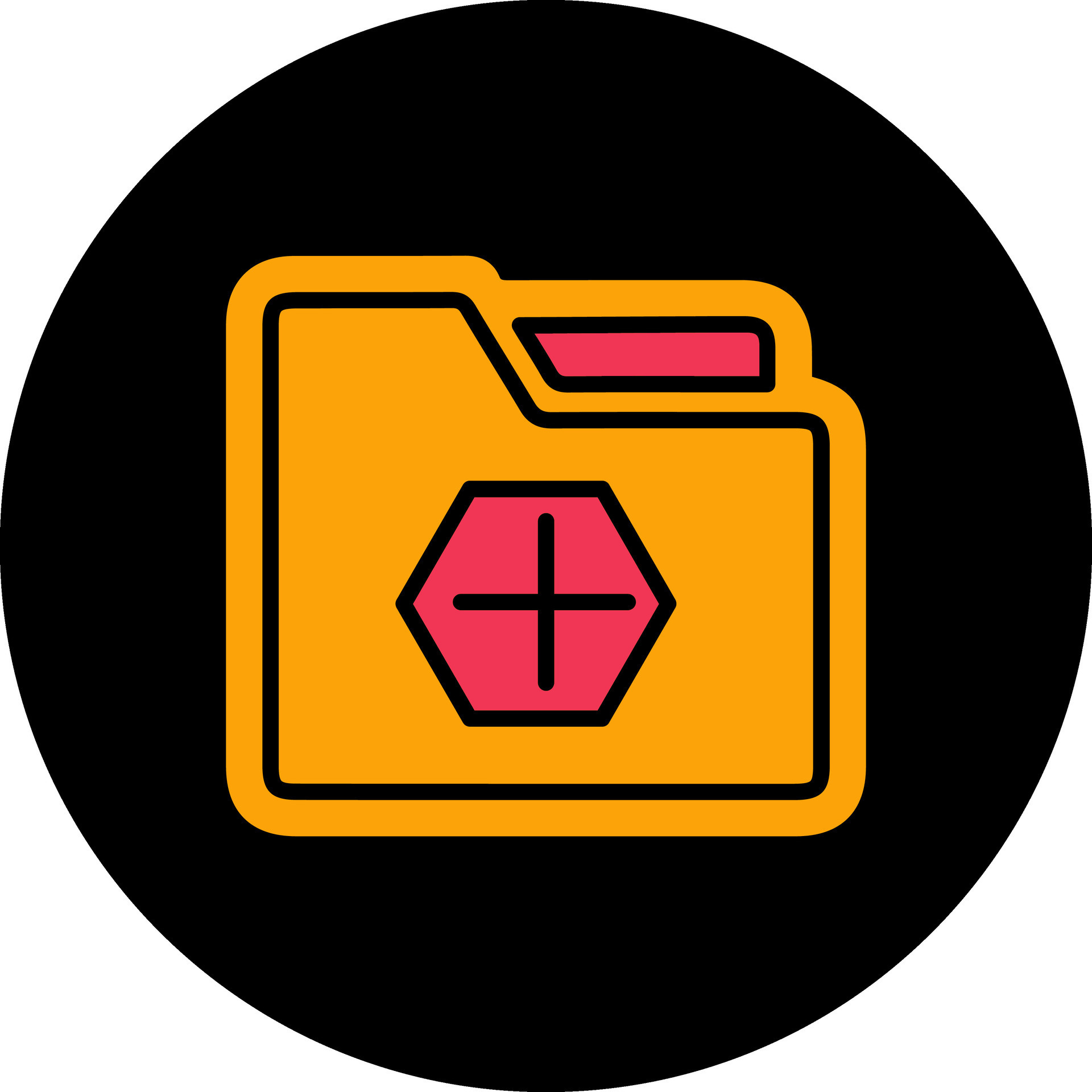 Create Folder Vector Icon 41837786 Vector Art at Vecteezy