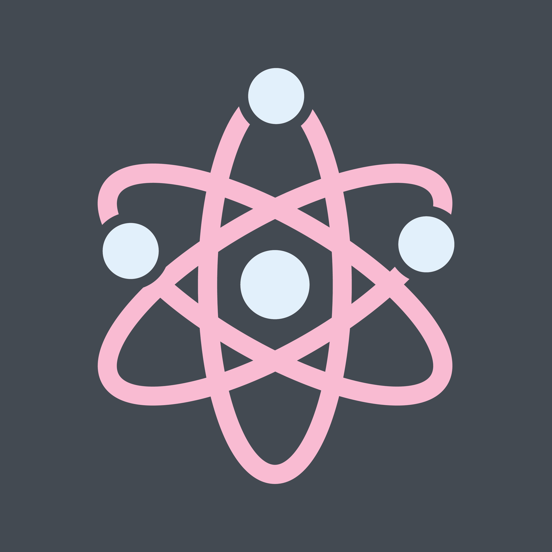 Atom Vector Icon 41845362 Vector Art At Vecteezy