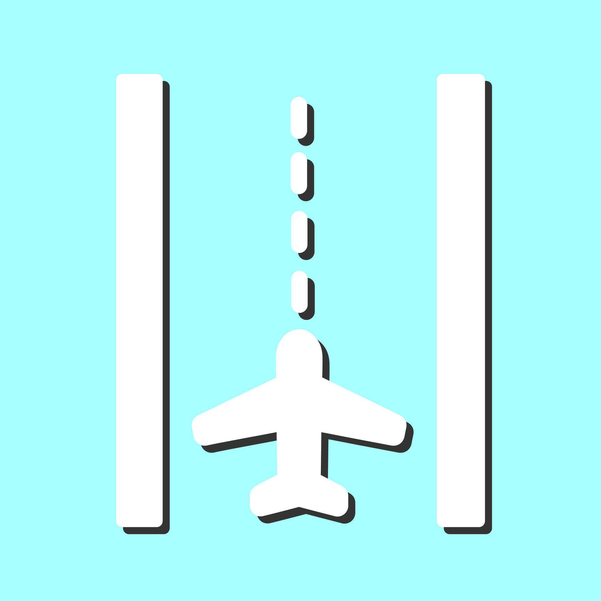 Runway Vector Icon 41845708 Vector Art at Vecteezy