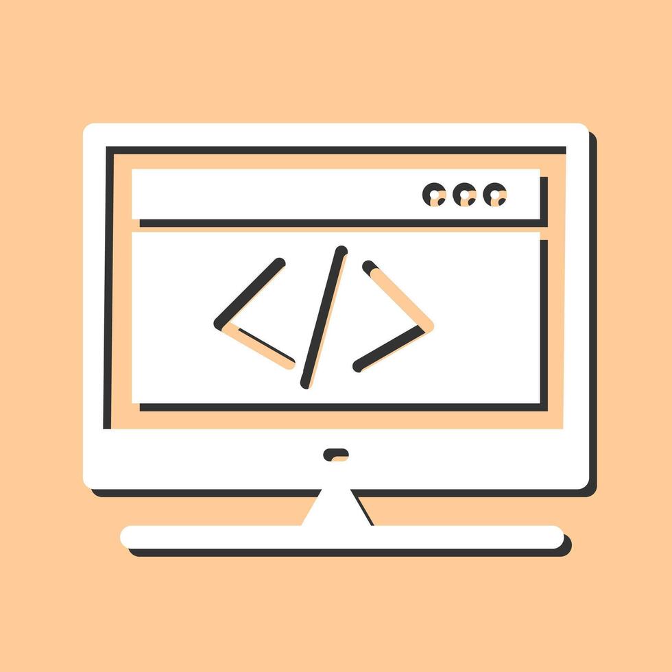 HTML Coding Vector Icon 41849123 Vector Art at Vecteezy